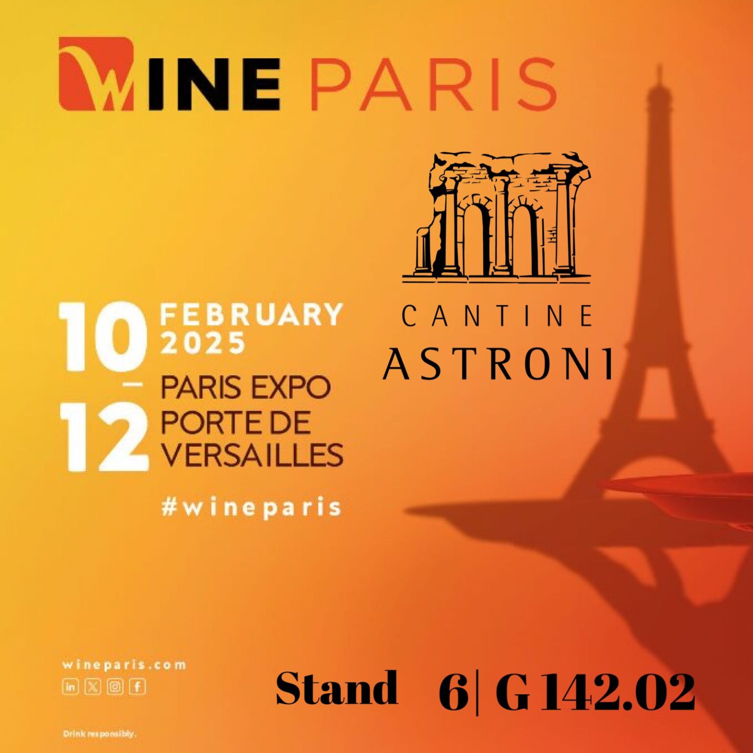 Wine Paris – from February 10th to 12th – Paris – Cantine Astroni | Wines of Phlegraean Fields